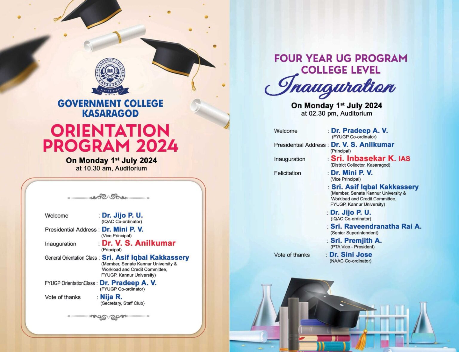 FYUGP – Government College Kasaragod